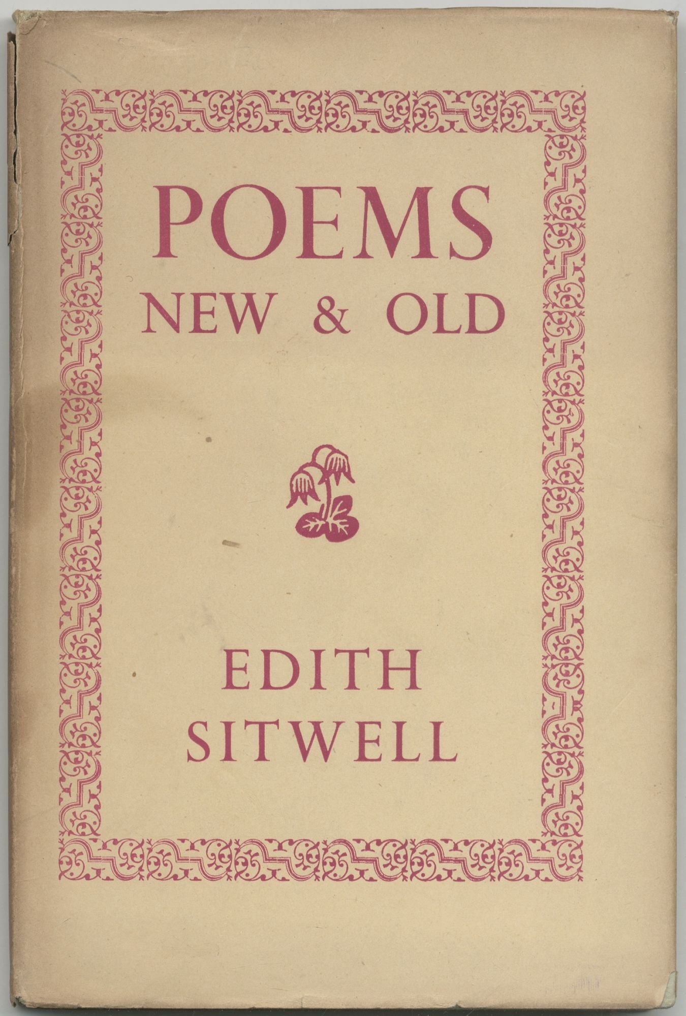 Poems New & Old von SITWELL, Edith: Very Good Hardcover (1949) Signatur ...