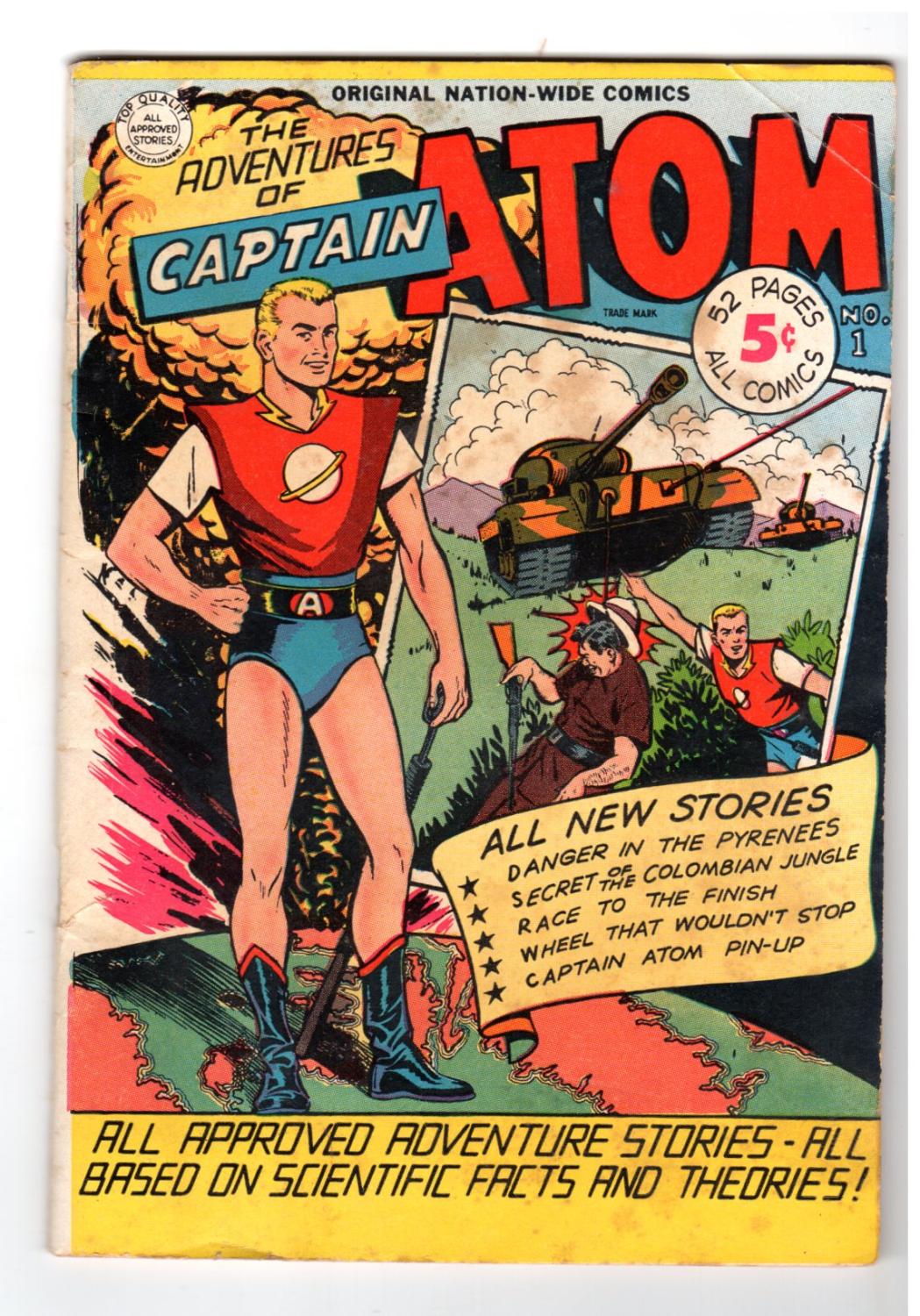 The Adventures Of Captain Atom No. 1 by Captain Atom: Good Stapled ...