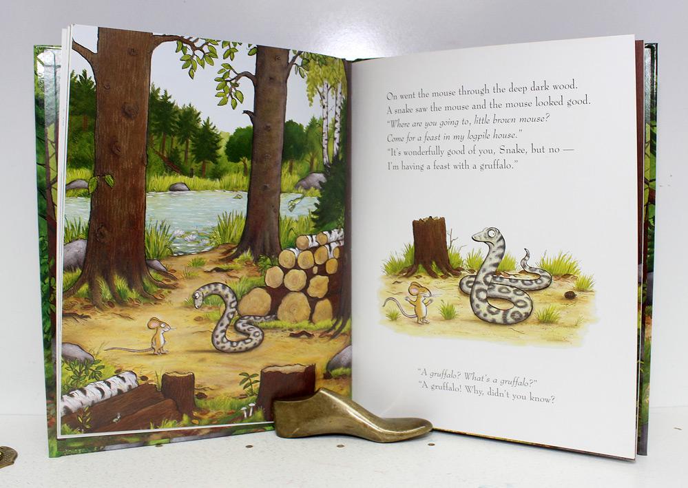 The Gruffalo by Julia Donaldson, Axel Scheffler: Fine Pictorial Cover ...