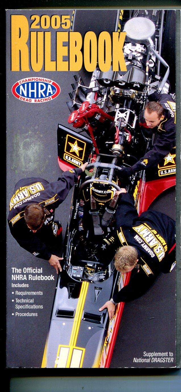 NHRA Drag Rules-Official Competition Guidelines 2005-rules-diagrams-pix ...
