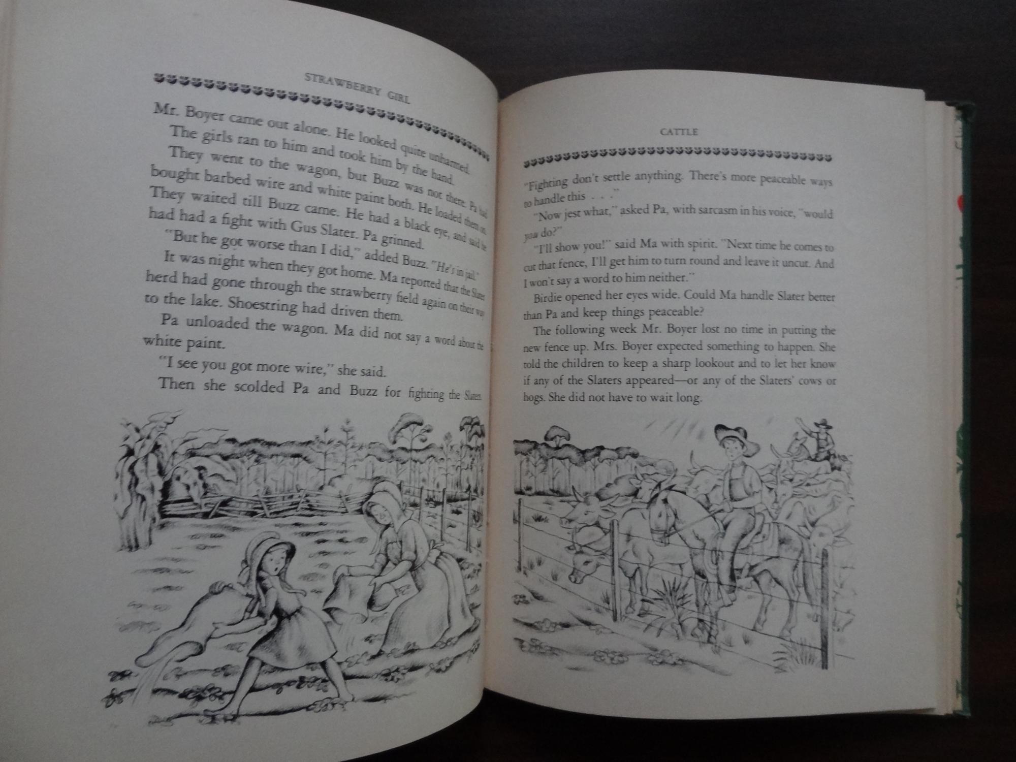 Strawberry Girl *Signed by Lenski, Lois: Very Good Hardcover (1945) 1st ...