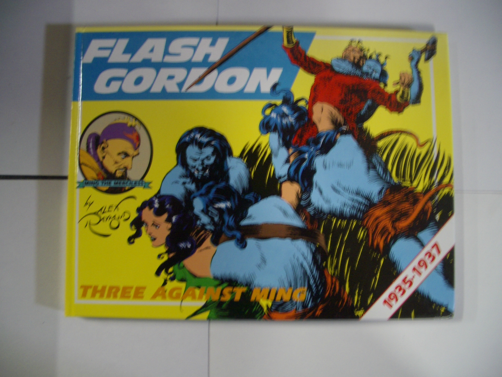 FLASH GORDON VOL 2 HARDCVR-COLOR REPRINTS-ALEX RAYMOND-STRIPS 82-187 VF ...