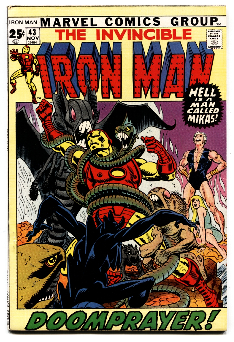 IRON MAN #43 comic book 1971 First GUARDSMAN-Marvel vf+: (1971) Comic ...