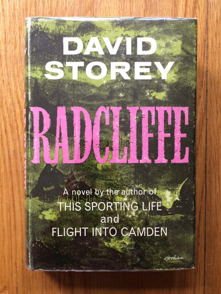 Radcliffe by David Storey: Very Good Hardcover (1963) 1st Edition ...