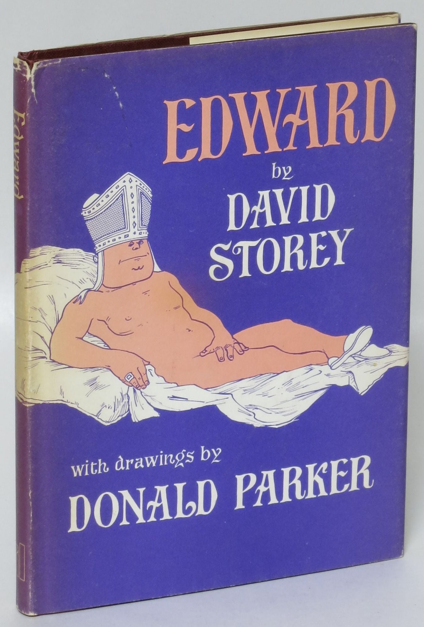 Edward by Storey, David: Hardcover (1973) First Edition., Signed by Author(s) | Eureka Books