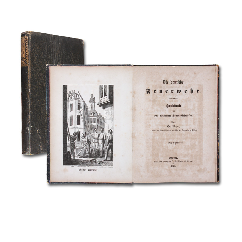 Die deutsche Feuerwehr. Handbuch für das gesammte Feuerlöschwesen. by ...