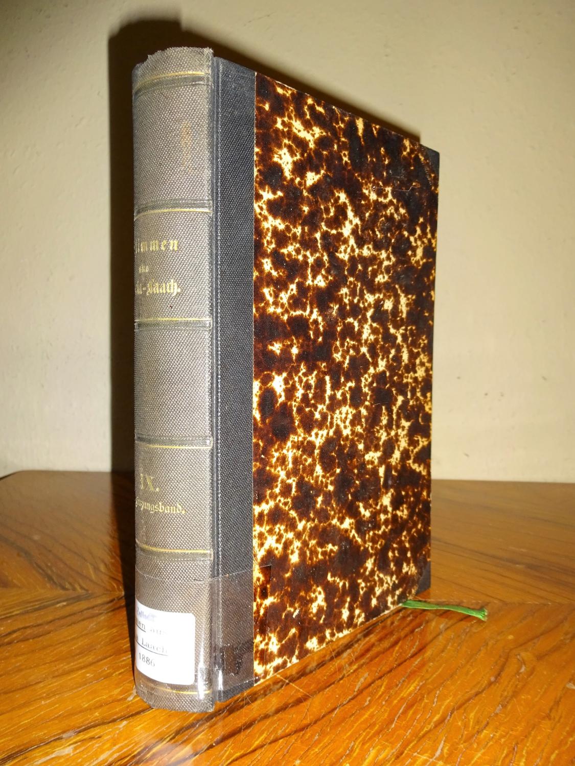 Göthe und Schiller. Weimars Glanzperiode. / Der Alte von Weimar. Göthe ...