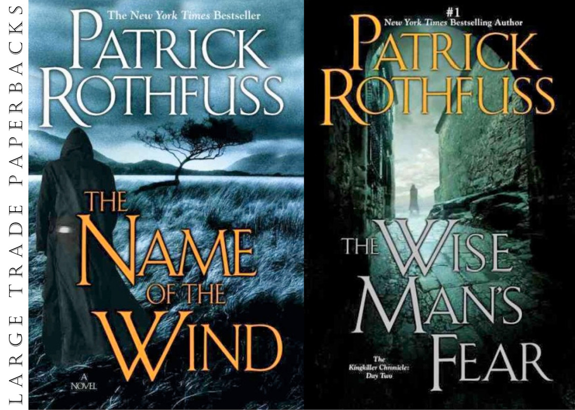 Kingkiller Chronicles Series Collection Set Books 1-2 by Patrick ...