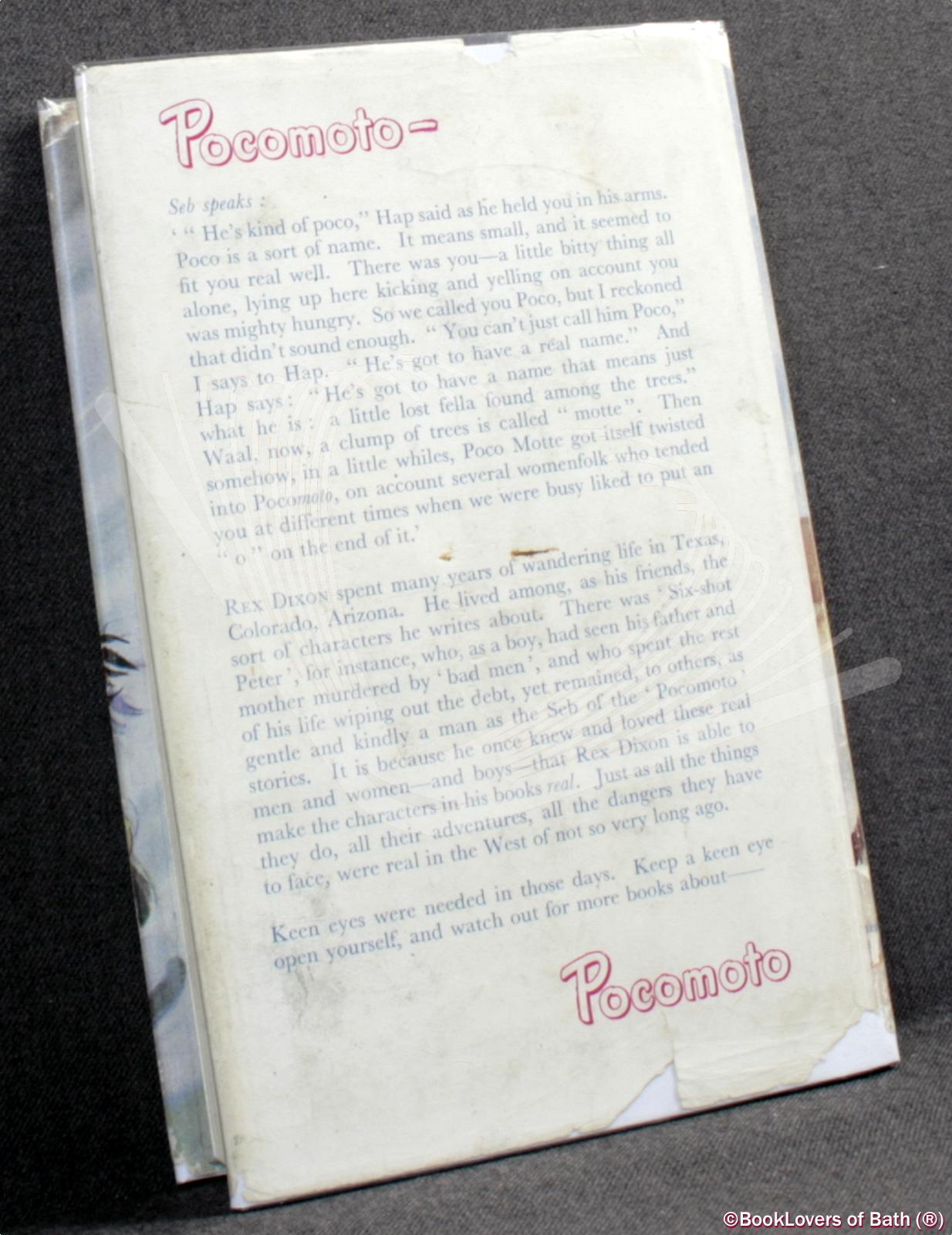 Pocomoto and the Texas Ranger by Rex Dixon: Good Hardback in Dust ...