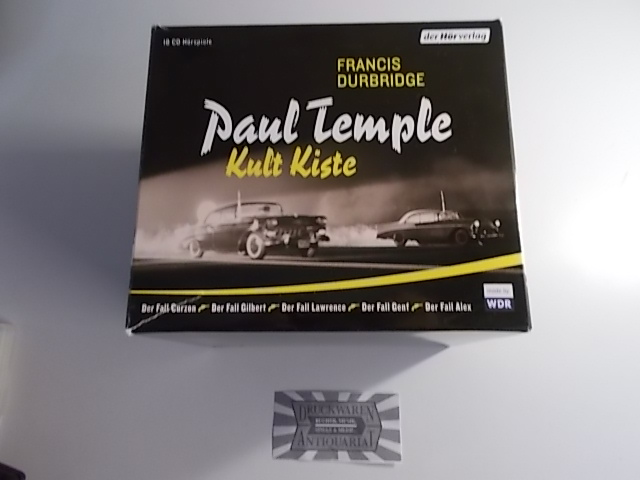 Paul Temple Kult Kiste: Der Fall Curzon / Der Fall Gilbert / Der Fall ...