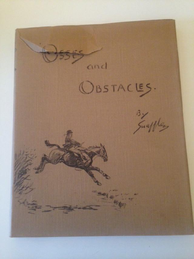 'Osses And Obstacles by Snaffles: Fine Hardcover (1935) | Bookfare
