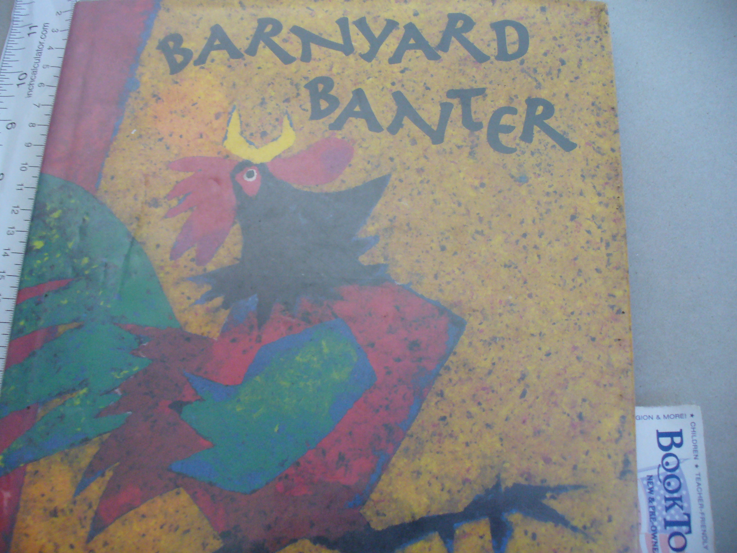 Barnyard Banter by Fleming, Denise: Good Hardcover (1994) 1st Edition ...