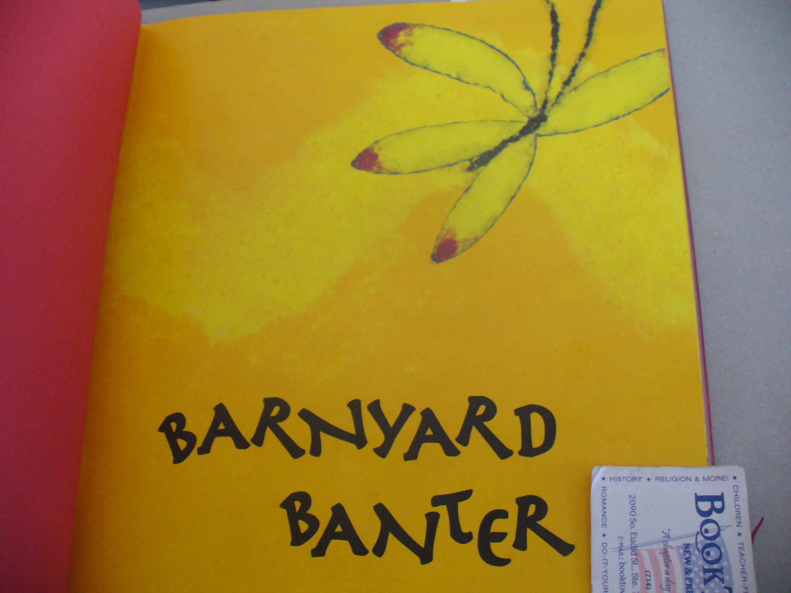 Barnyard Banter by Fleming, Denise: Good Hardcover (1994) 1st Edition ...