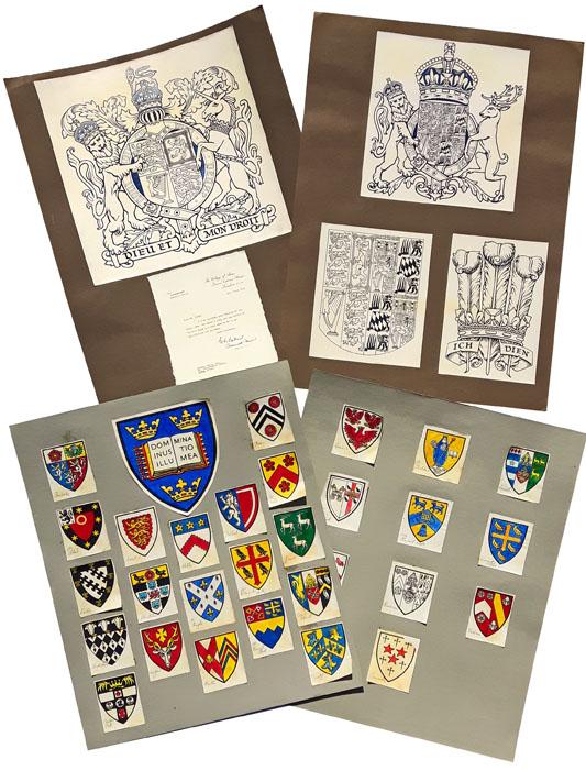 Archive of London Artist, Norman Walker James, Featuring a Notable ...