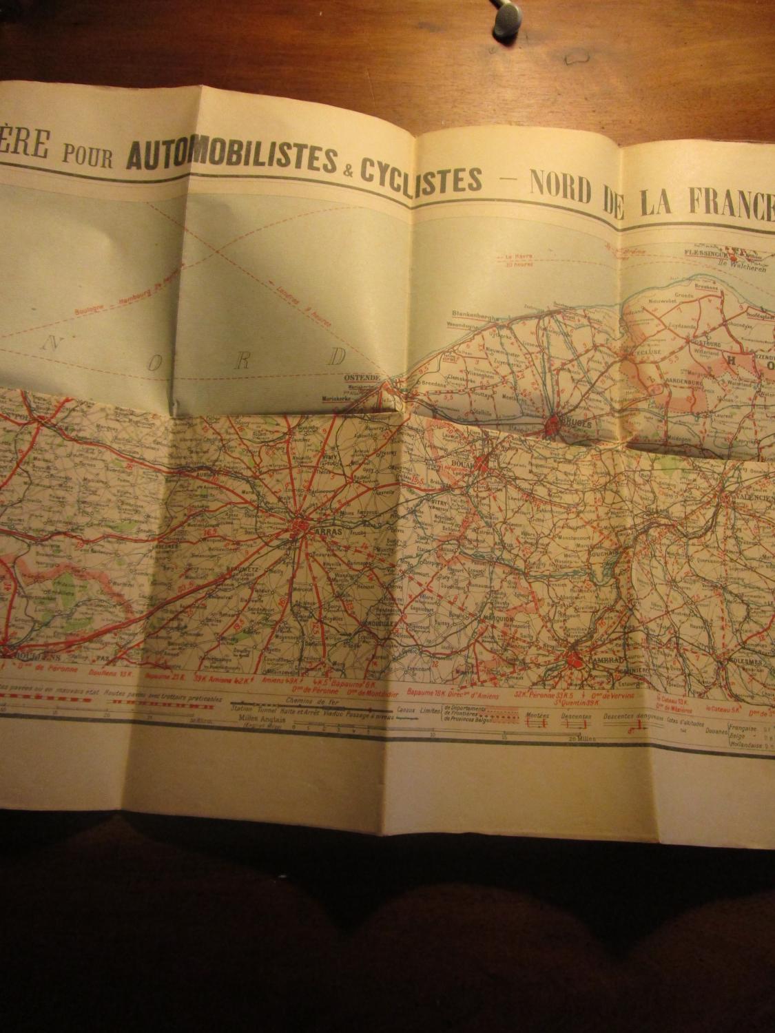 CARTE TARIDE ROUTIERE, N° 1, NORD DE LA FRANCE ET BELGIQUE: Map | Magnus CARTE TARIDE ROUTIERE, N° 1, NORD DE LA FRANCE ET BELGIQUE: Map | Magnus