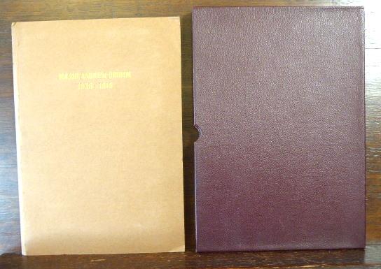 MAJOR ANDREW DRUMM 1828-1919 by McCLURE, MEADE L: Minor Edge Wear Heavy ...