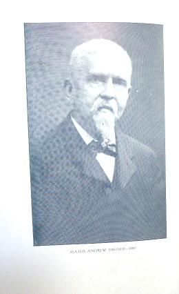 MAJOR ANDREW DRUMM 1828-1919 by McCLURE, MEADE L: Minor Edge Wear Heavy ...