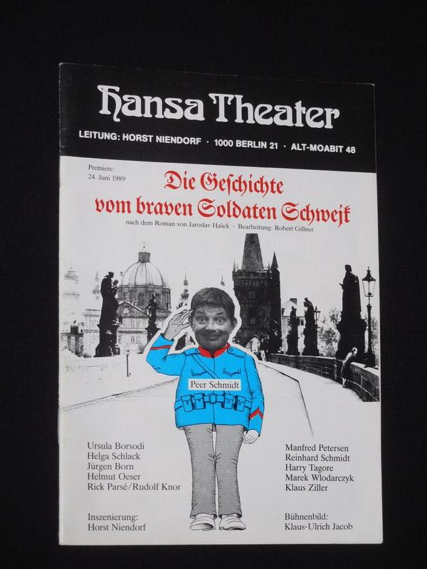 Programmheft 25 Hansa-Theater 1988/89. DIE GESCHICHTE VOM BRAVEN ...