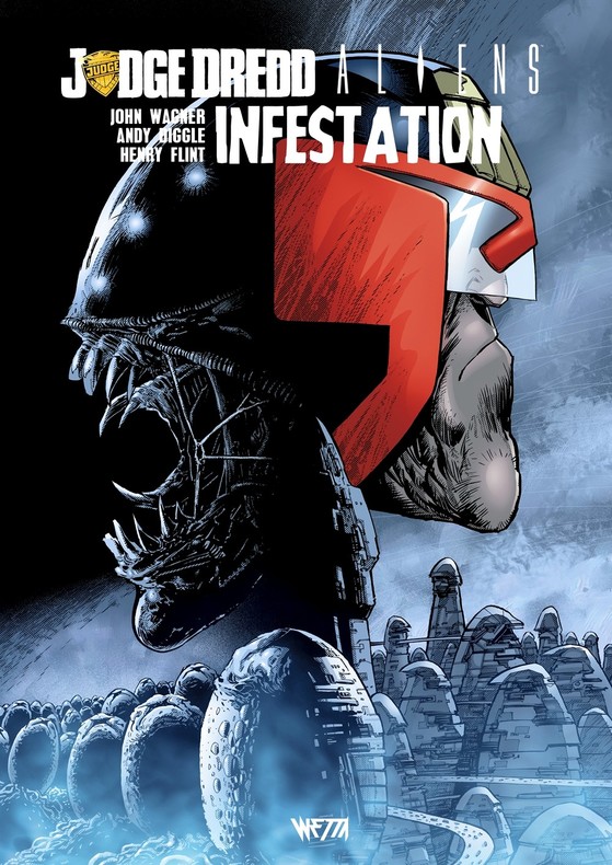 Judge Dredd / Aliens : Infestation. ( Tirage limité à 500 exemplaires ...