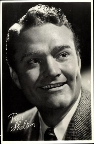 Ansichtskarte / Postkarte Schauspieler Red Skelton, Portrait ...