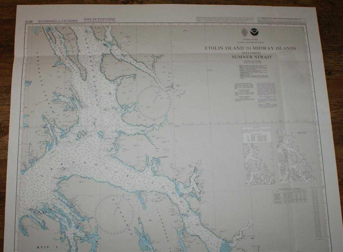 Nautical Chart No. 4972 United States, Alaska - Southeast Coast, Etolin ...