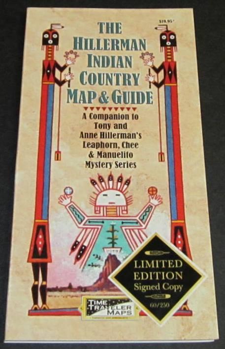 The Hillerman Indian Country Map & Guide Limited Edition de Hillerman ...