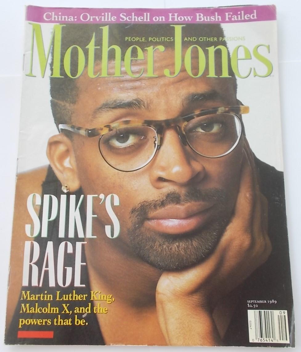 Mother Jones Magazine (September 1989) Cover Story: Spike's Rage (Spike ...