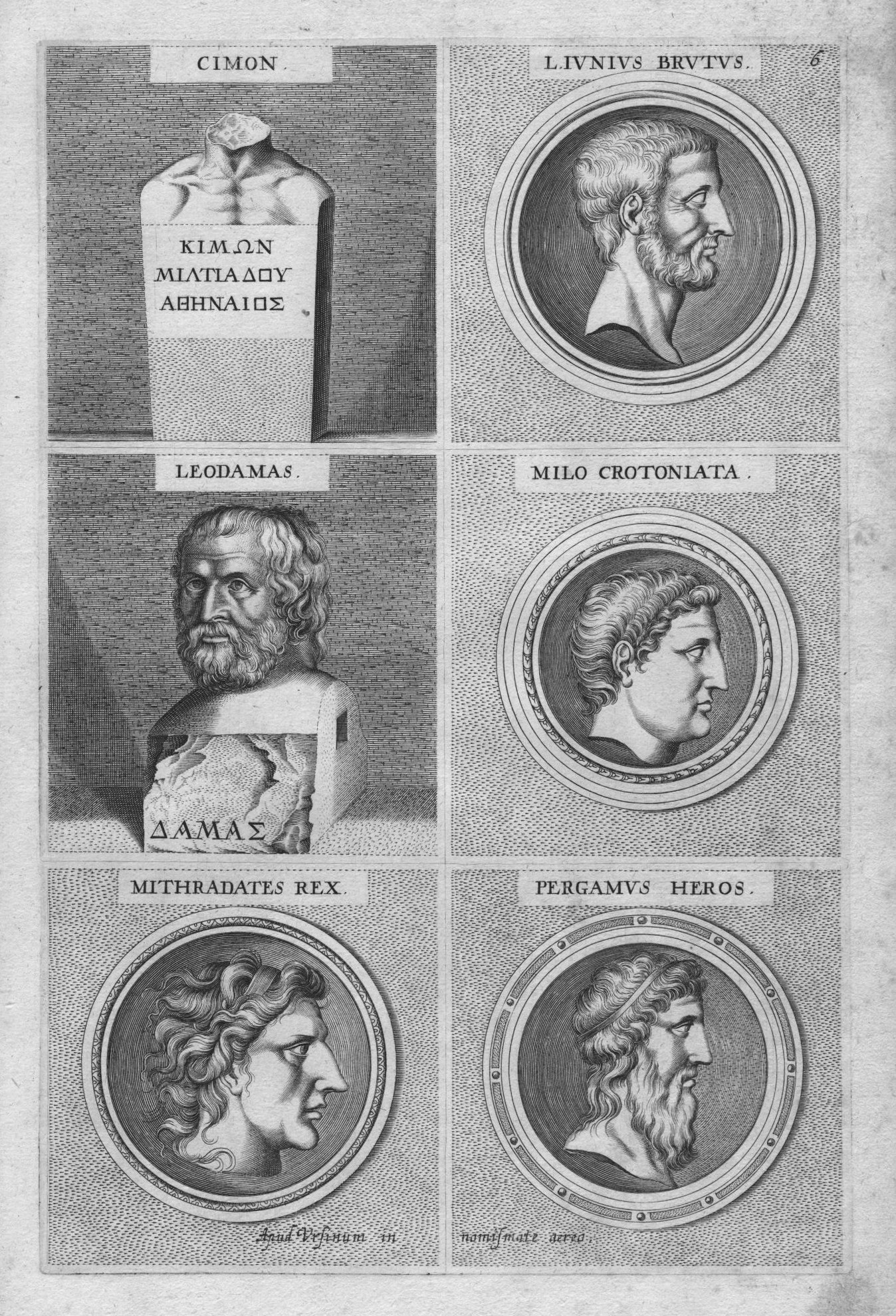 "Cimon - Liunius Brutus - Leodamas - Milo Crotoniata - Mithradates Rex ...