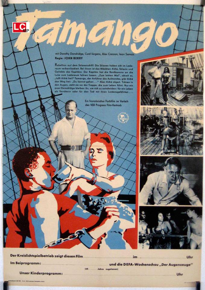 TAMANGO - 1957Dir JOHN BERRYCast: CURD JURGENSDOROTHY DANDRIDGELEAN ...