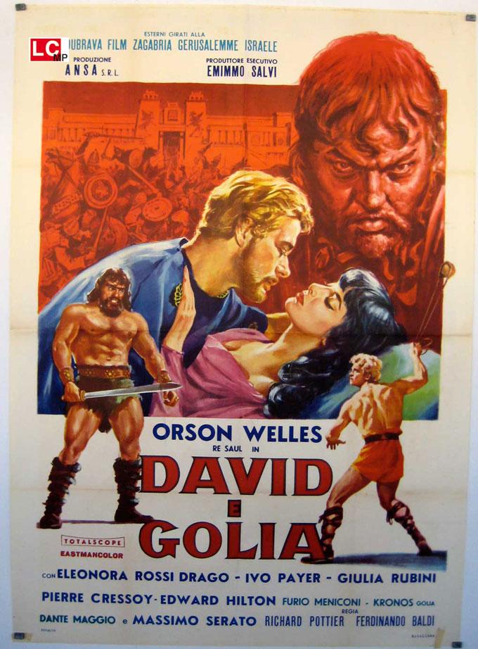 DAVID E GOLIA - 1959Dir RICHARD POTTIERCast: ORSON WELLESELEONORA ROSSI ...