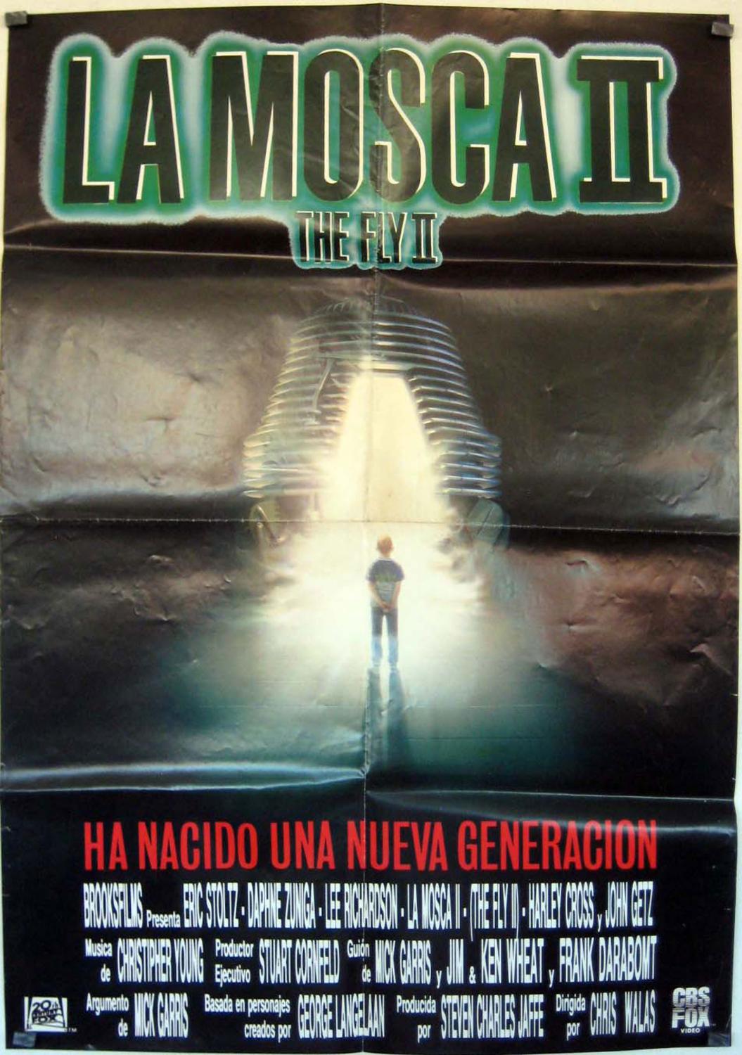 LA MOSCA II - 1989Dir CHRIS WALASCast: FRANK TURNERANN MARIE LEEERIC ...