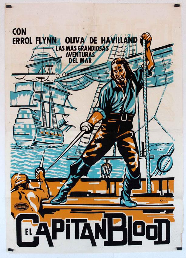 EL CAPITAN BLOOD - 1935Dir MICHAEL CURTIZCast: ERROL FLYNNOLIVIA DE ...