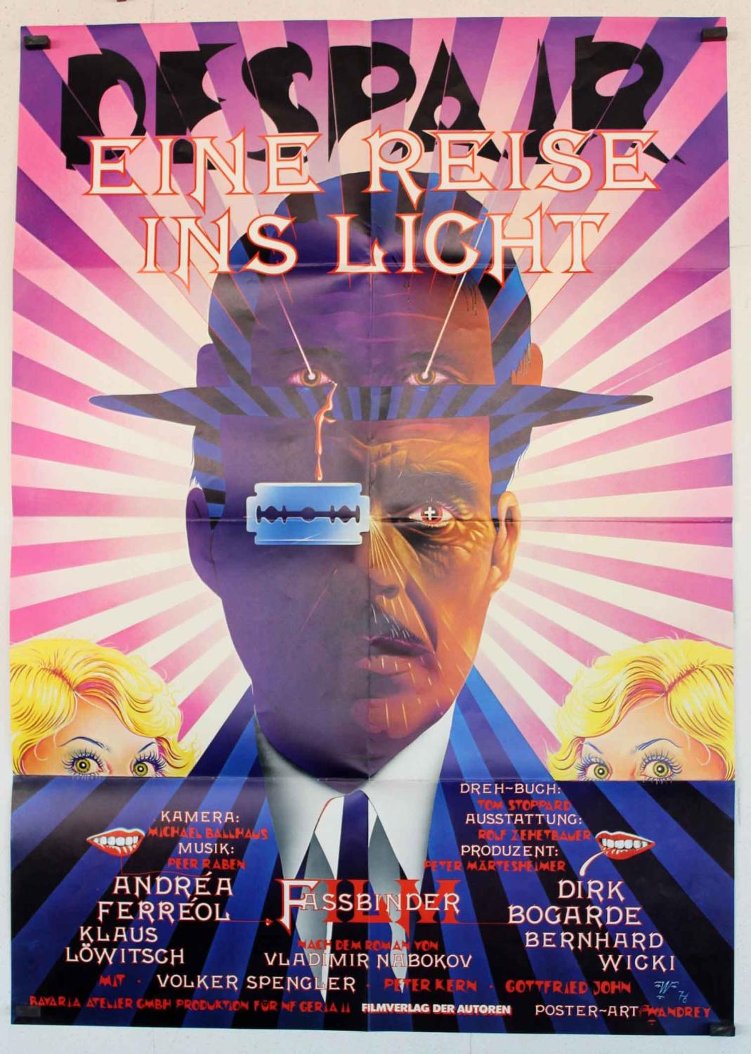 DESPAIR EINE REISE INS LIGHT - 1978Dir Rainer Werner FassbinderCast ...