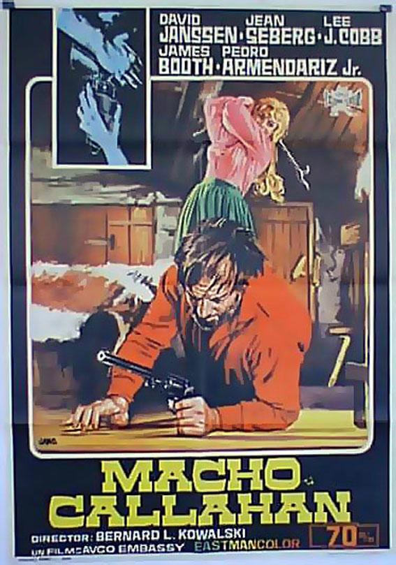 MACHO CALLAHAN - 1970Dir BERNARD KOWALSKICast: DAVID JANSSENJEAN ...