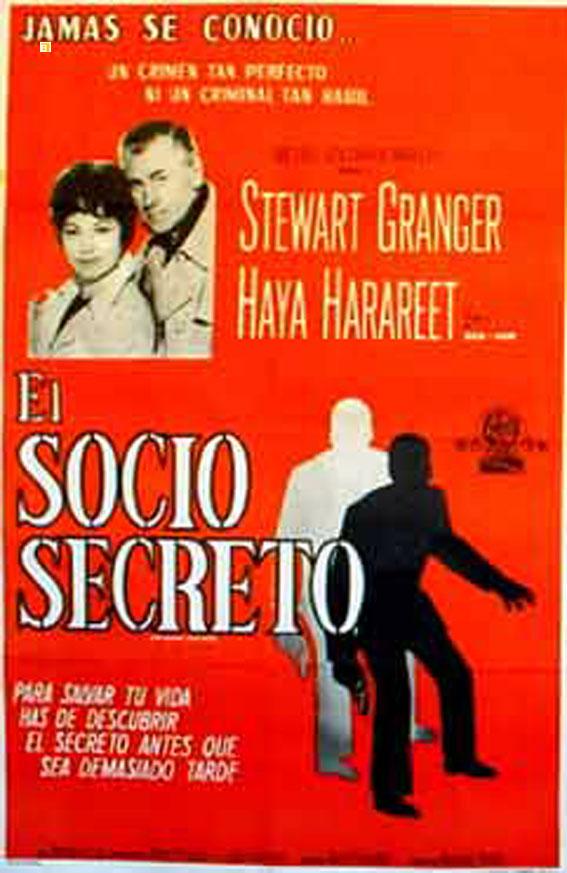 SOCIO SECRETO, EL - 1961Dir BASIL DEARDENCast: STEWART GRANGERHAYA ...