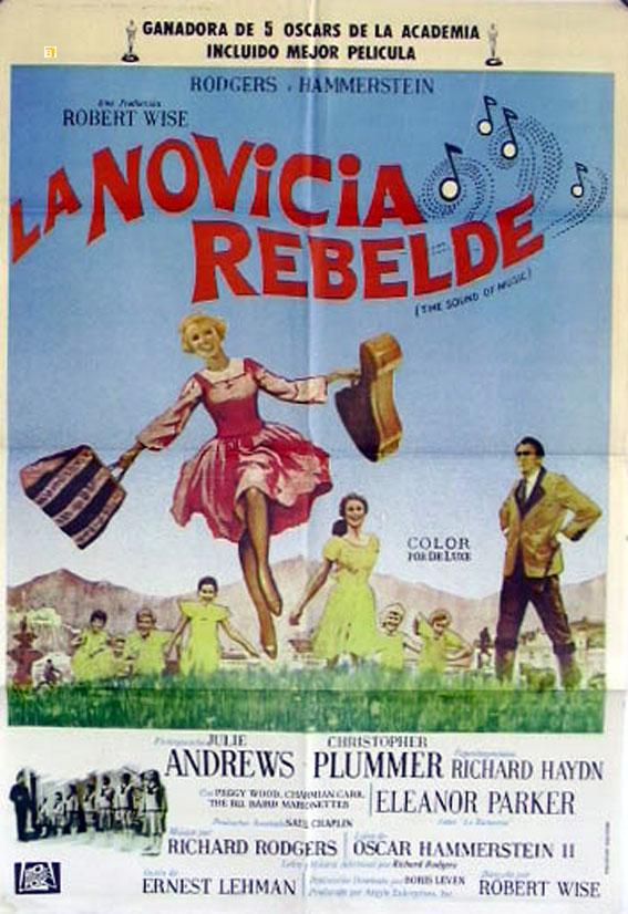 NOVICIA REBELDE, LA - 1965Dir ROBERT WISECast: JULIE ANDREWSCHRISTOPHER ...