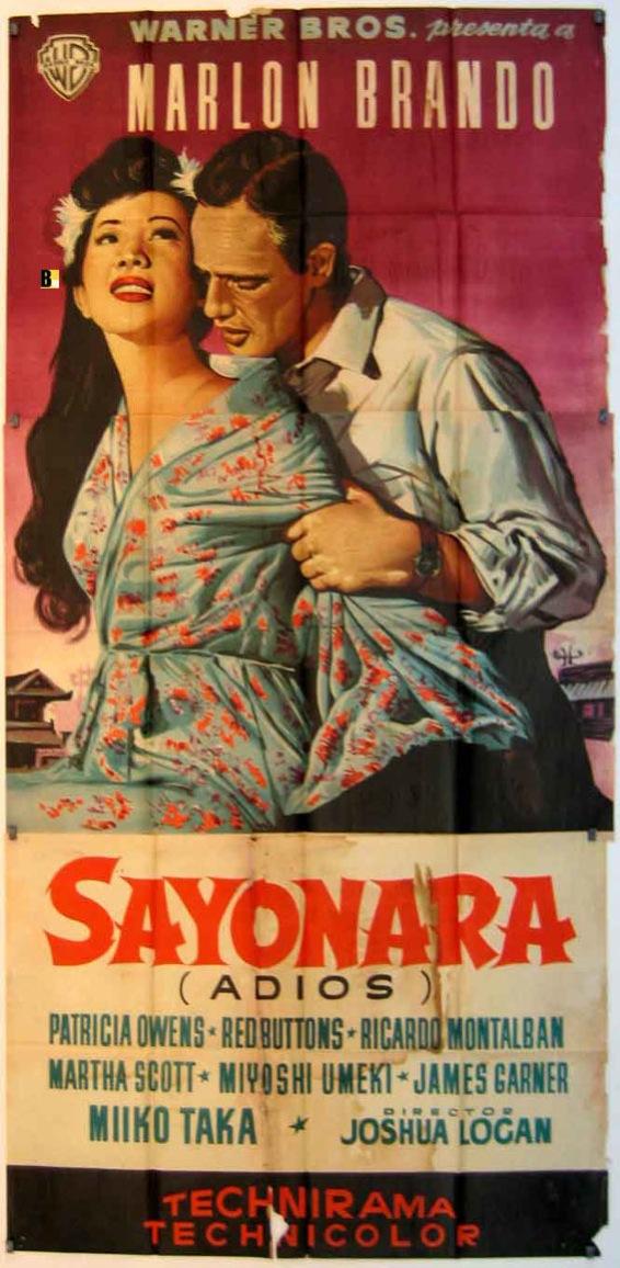 SAYONARA - 1957Dir JOSHUA LOGANCast: MARLON BRANDOMIIKO TAKAPATRICIA ...