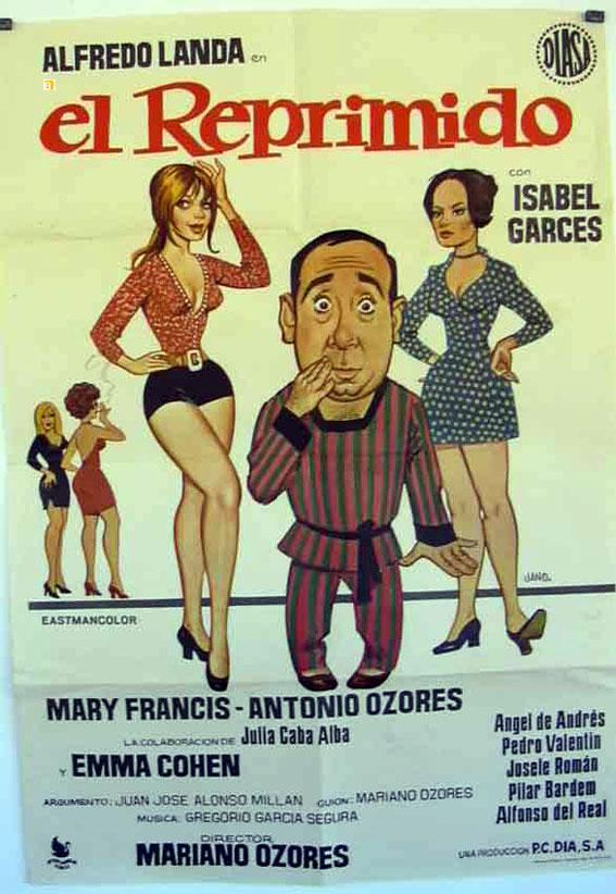 REPRIMIDO, EL - 1974Dir MARIANO OZORESCast: ALFREDO LANDAISABEL ...