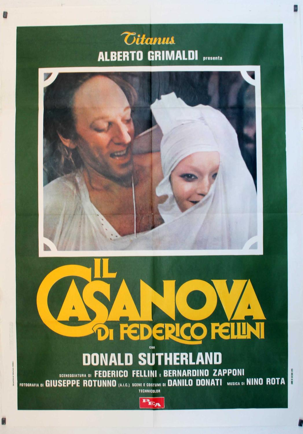 Fellinis Casanova Poster