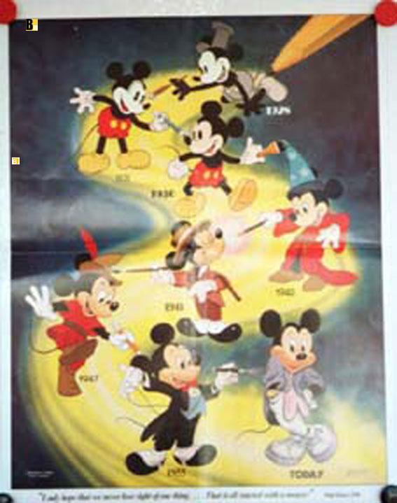MICKEY MOUSE - 1980Dir WALT DISNEYCast: CARTOONARGENTINA - -70X100-Cm ...
