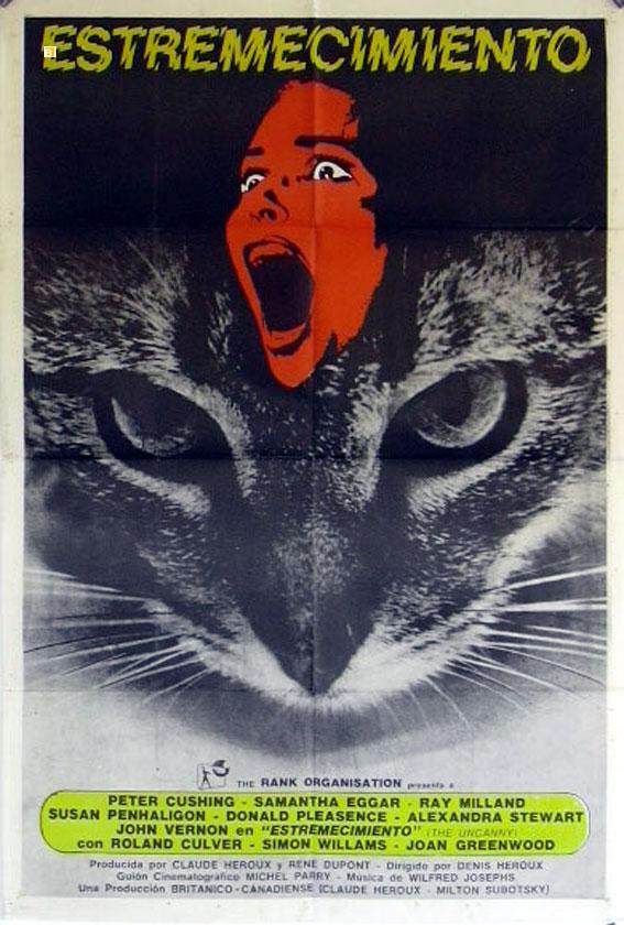 ESTREMECIMIENTO - 1977Dir DENIS HEROUXCast: PETER CUSHINGRAY ...