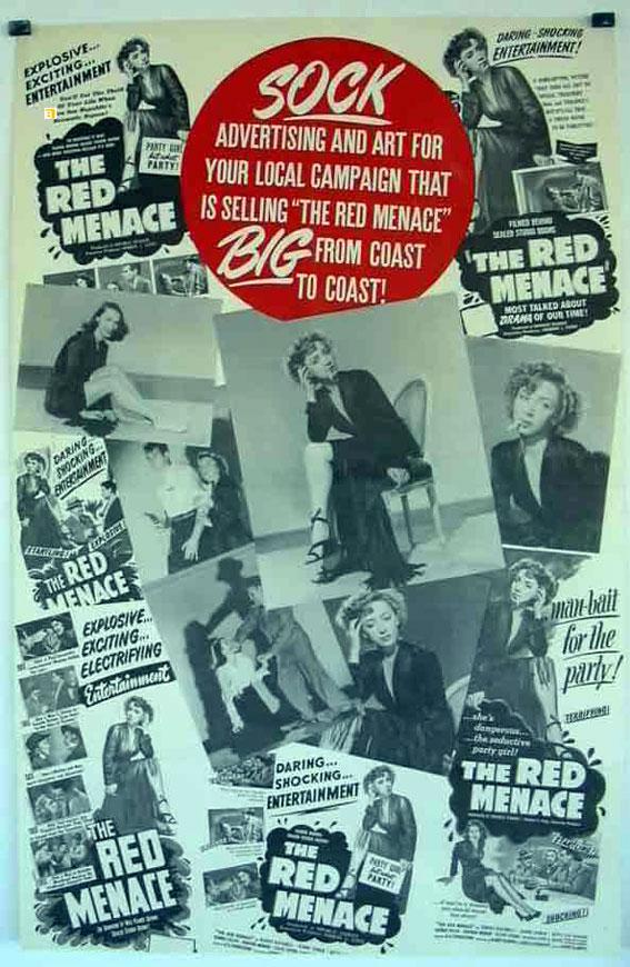 RED MENACE, THE - 1949Dir R. G. SPRINGTEENCast: ROBERT ROCKWELLHANNE ...