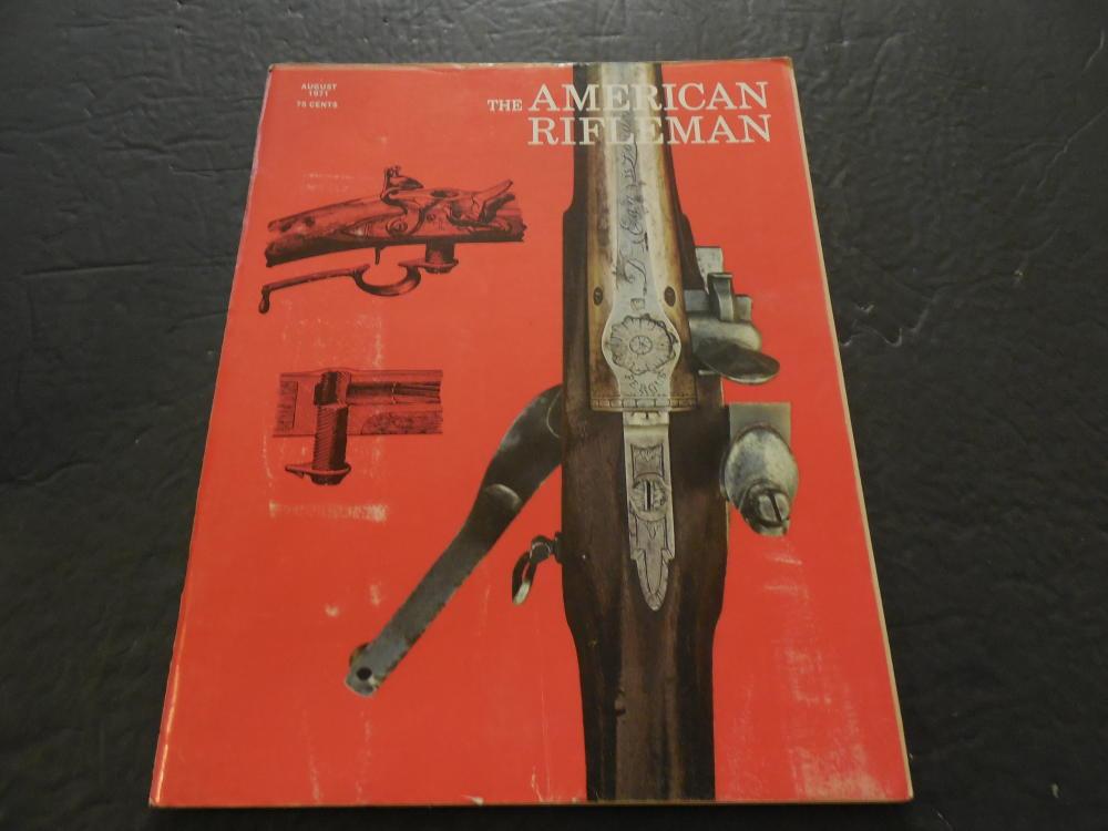 American Rifleman Aug 1971, Ferguson Rifle, Remington Model 12 Rifle ...