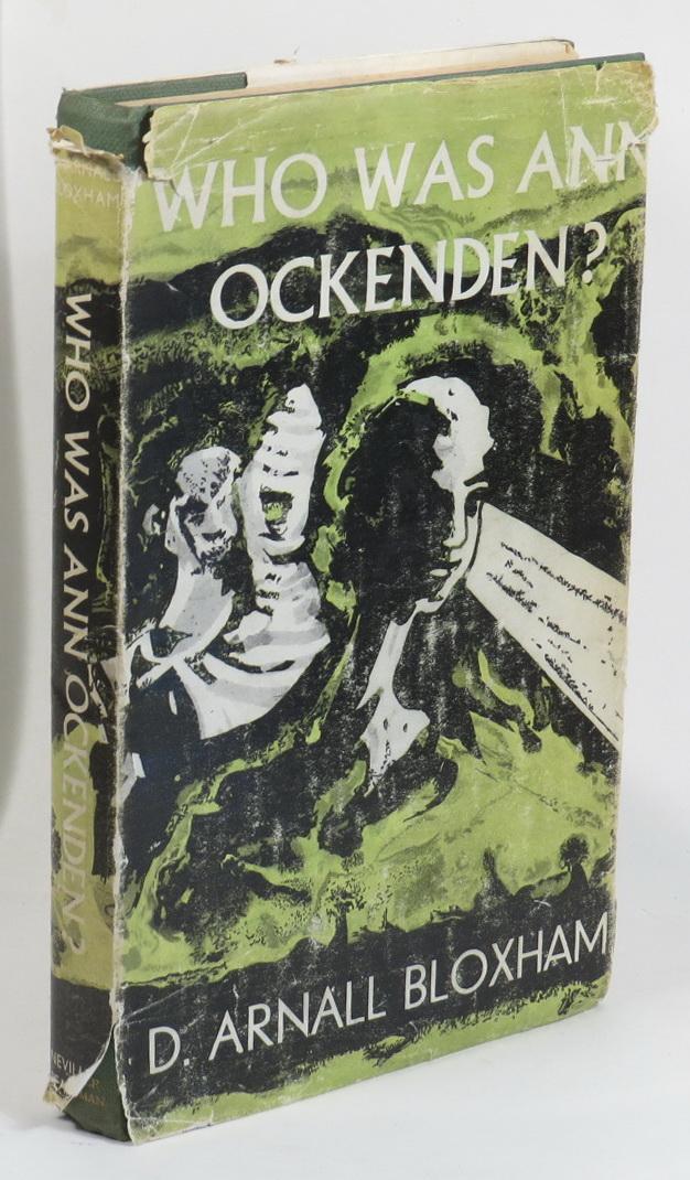 Who Was Ann Ockenden? by Bloxham, D. Arnall; with an Introduction by Dr ...