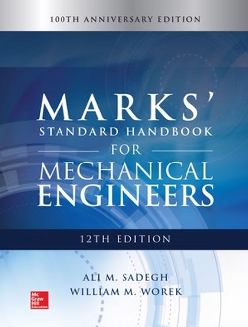 Marks' Standard Handbook for Mechanical Engineers (Hardcover) by Ali ...