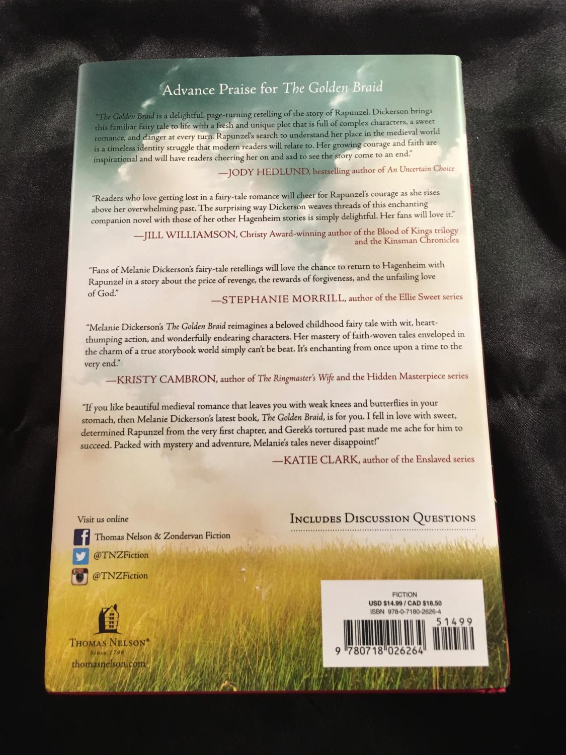 The Golden Braid by Melanie Dickerson: New Hardcover (2015) 1st Edition ...