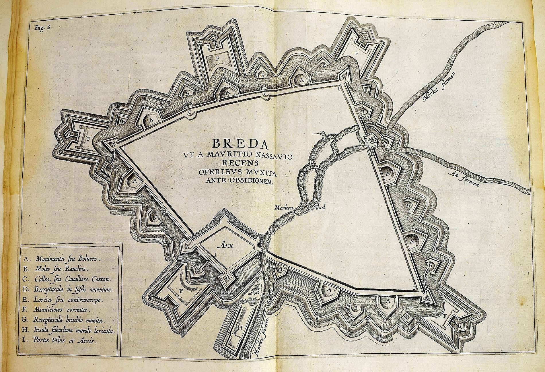Le Siege de la Ville de Breda by Hermannus Hugo, Spinola, Chifflet ...