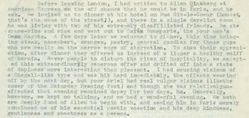 Typed letters Thomas Parkinson to Larry Ziff, Jack & Jo [ca. December ...