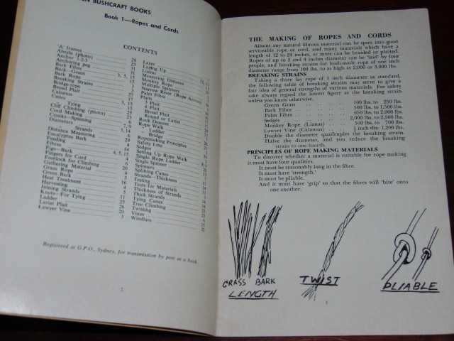 The Bushcraft Handbooks: Volume 1: Ropes And Cords by Graves, Richard ...