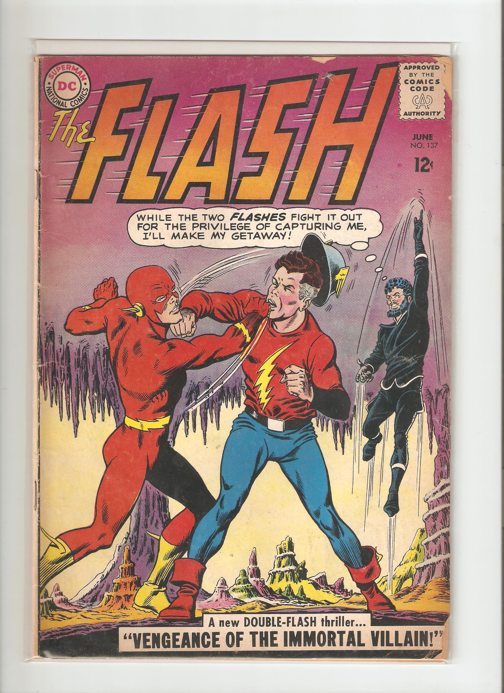 Flash (1st Series) #137: (1963) Newsstand Edition Comic | Lost Pages ...